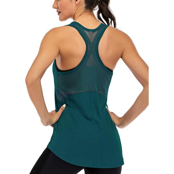 Open Back Tops For Women Mppo Womens Open Back Workout Tops Sleeveless ...