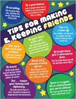 Tips for Making and Keeping Friends Poster: Free Spirit Publishing ...