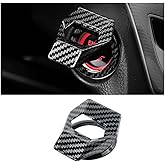 Amazon.com: Car Engine Start/Stop Button Cover, Zinc Alloy Car Push ...