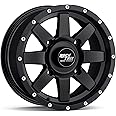 Amazon.com: RockTrix RT106 14in ATV Wheel Rim 14x7 Matte Black, 4x156 ...