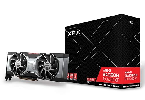 XFX AMD Radeon RX 6700 XT Gaming Graphics Card with 12GB GDDR6, AMD ...