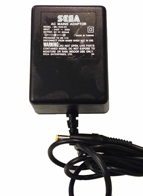 Sega Megadrive II Official UK Power Supply: Amazon.co.uk: PC & Video Games