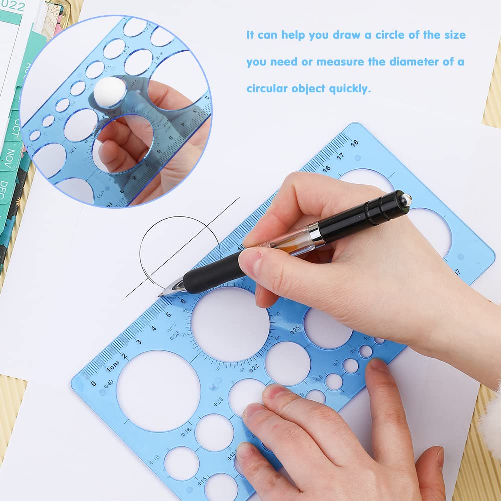 Mua Circle Stencil Template Circle Ruler Drafting Stencils Art Circle ...