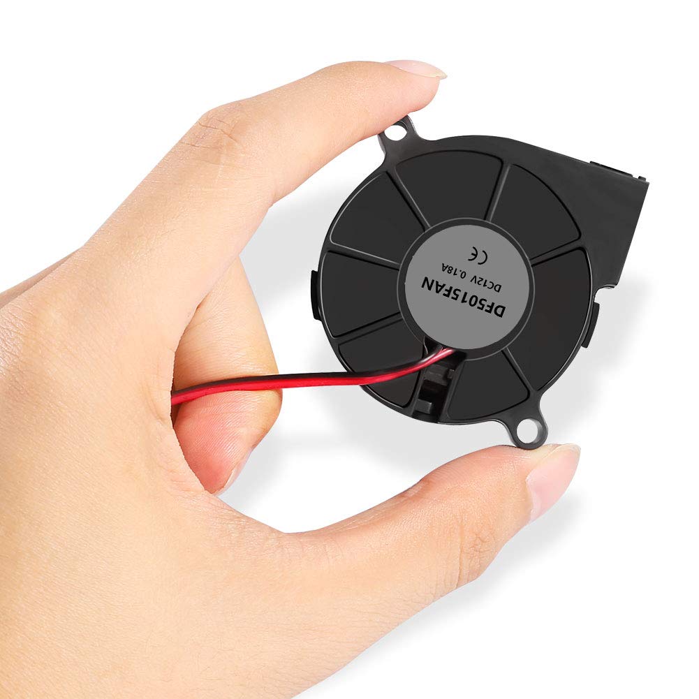 Mua 5015 Brushless Cooling Fan 4PCS 3D Printer Blower DC 12V Fans 50x50x15mm Fan for Hotend ...