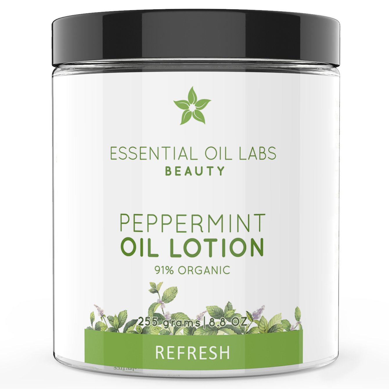 Amazon.com: Essential Oil Labs Beauty ‘Refresh’ Peppermint Oil Lotion 8 ...