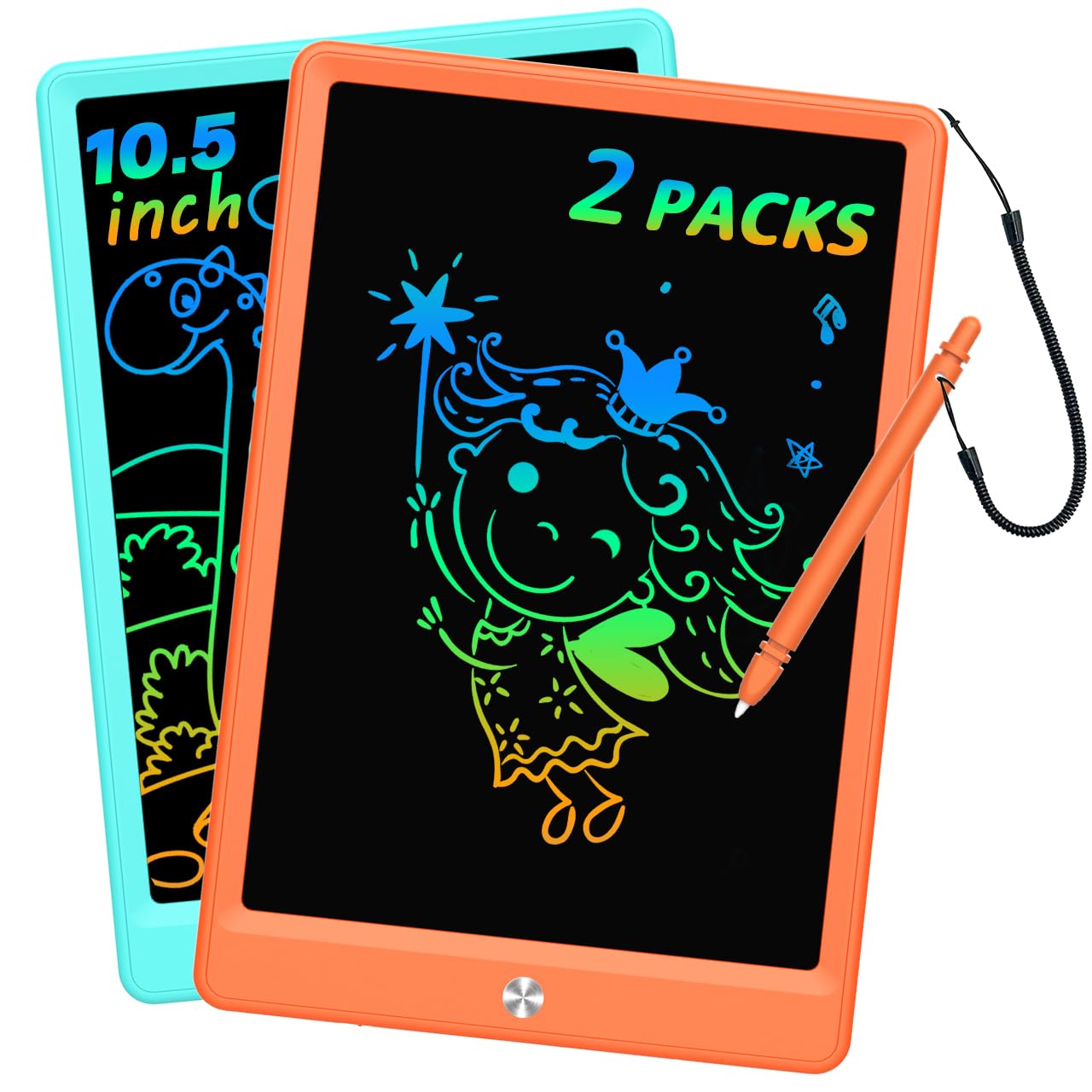 BUKEBU LCD Writing Tablet Doodle Board, Colorful Drawing Pad ...