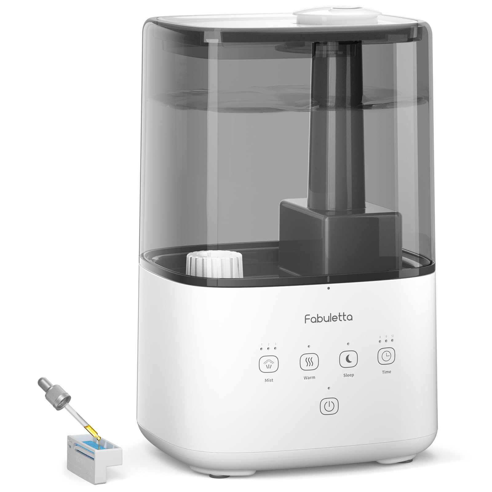 FABULETTA Humidifiers for Bedroom, Warm and Cool Mist Humidifier Large ...
