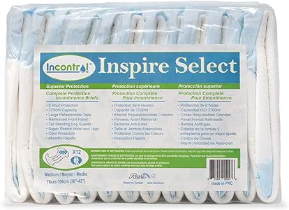 Amazon.com: Rearz - InControl - Inspire Select - Adult Diaper (12 Pack ...