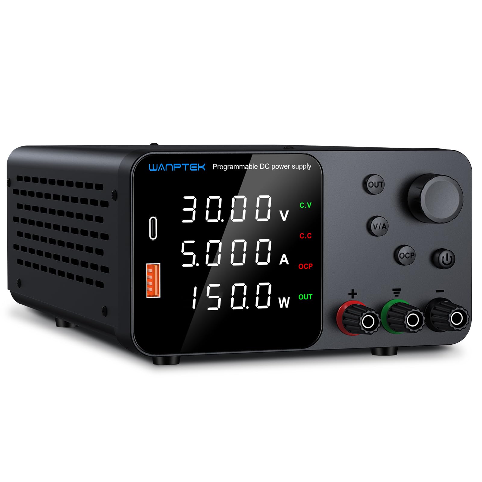 Mua DC Power Supply 30V 5A Bench Power Supply with Output Switch/OCP ...