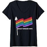Amazon.com: Womens Pride Month 2025 Reflect Empower Unite LGBTQ Human ...