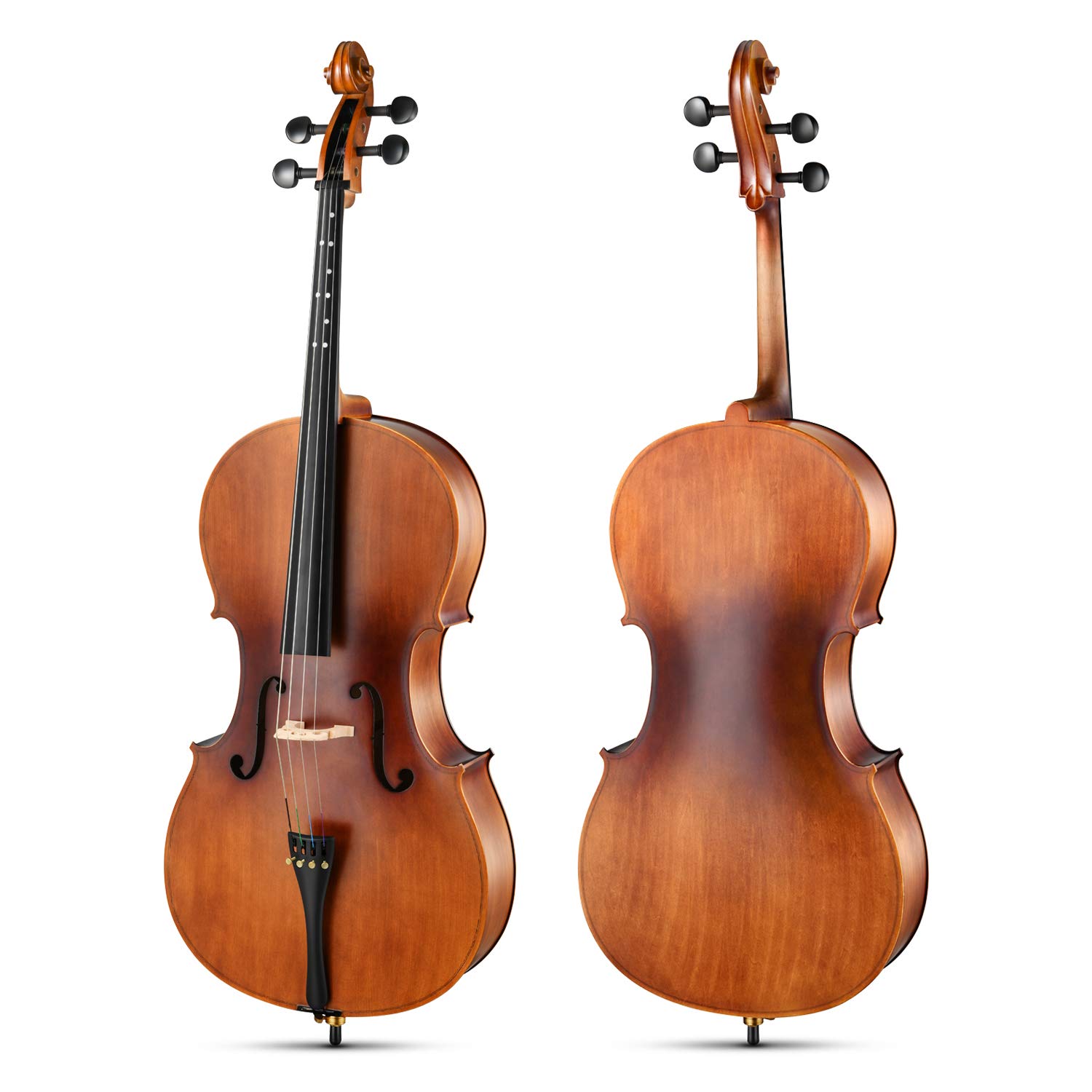Mua Eastar Acoustic Cello 4/4 for Beginners Adult, Imprinted Finger ...