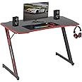Amazon.com: PayLessHere 47 Inch Modern Z-Shaped Computer Desk for Home ...