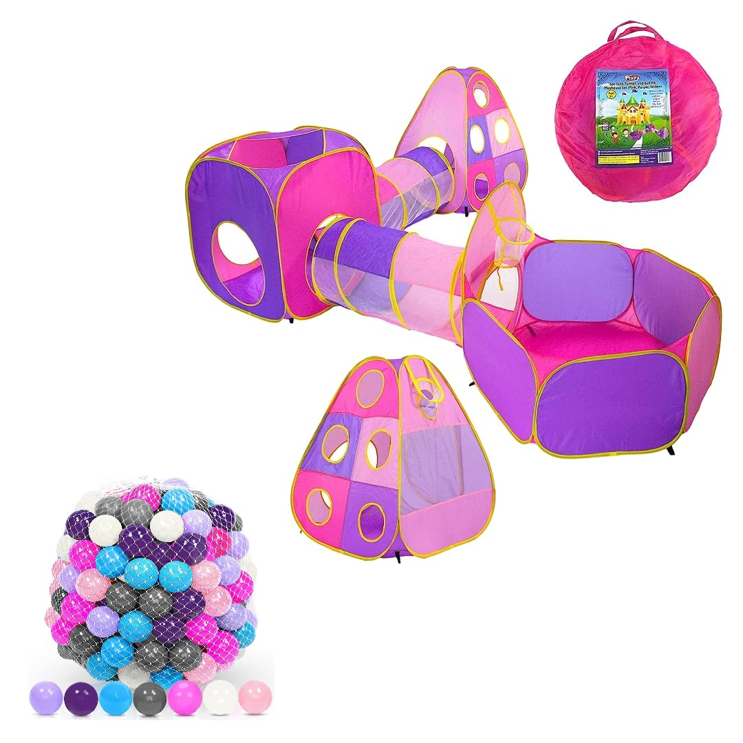 Mua Playz 50 Mini Ball Pit Balls Princess Edition with Playz 5pc Prima ...
