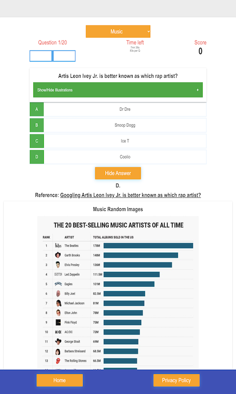All Subjects Quiz Trivia Brain Teasers Game - General Knowledge - SAT ...