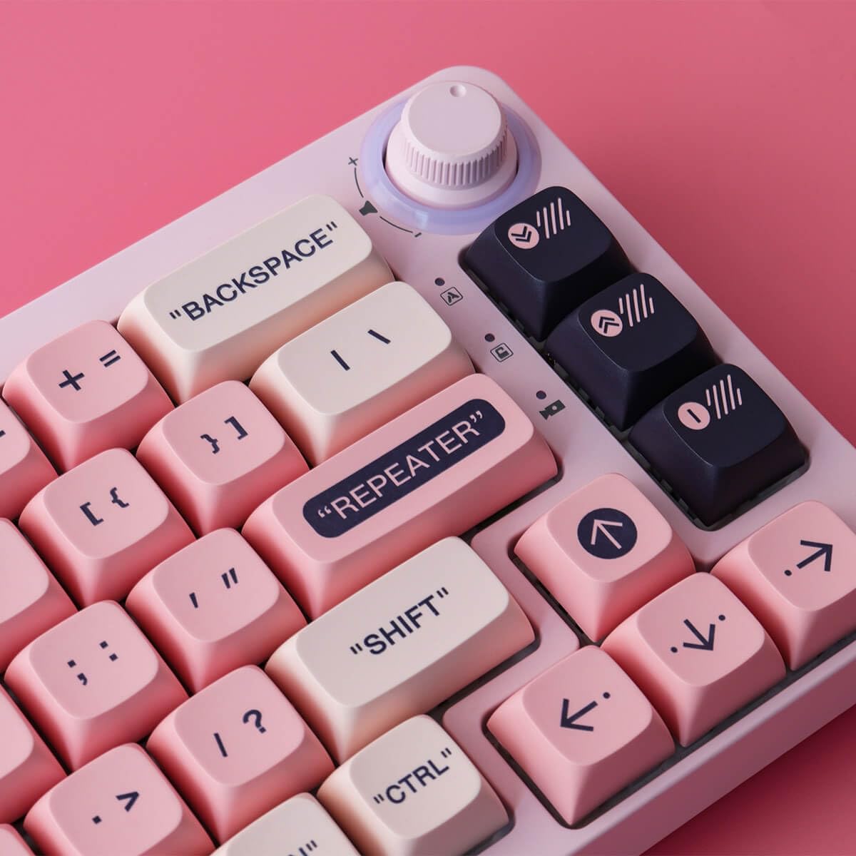 Mua Wunzkii PBT Keycaps 147 Keys Pink Plastic Keycaps Dye-Sublimation ...
