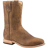 Amazon.com | Stetson Mens Puncher Roper Round Toe Boots | Western