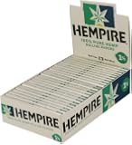 Amazon.com: 24PK Display - Hempire Hemp Rolling Papers - 1 1/4": Health ...
