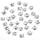 Amazon.com: 144pc Loose Rhinestones Square 10mm - Flatback Crystal Clear