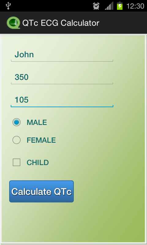 QTc ECG Calculator:Amazon.com:Appstore for Android