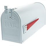 Rottner Steel US Mail Box - White Post Box: Amazon.co.uk: DIY & Tools