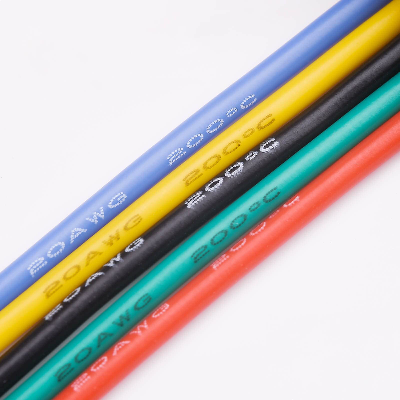 Mua 20AWG Electric Wire Flexible Silicone Wires 20 Gauge Stranded ...