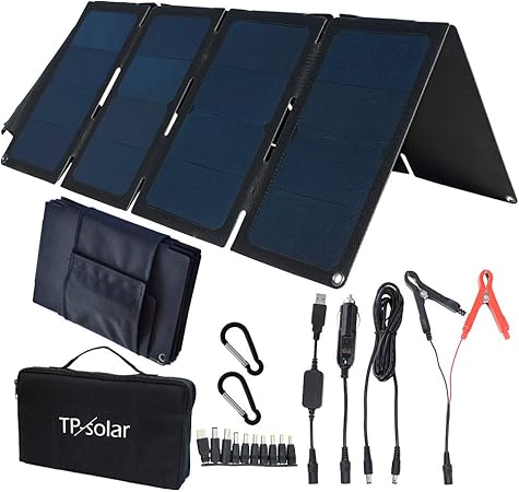 TP-solar 60W Portable Foldable Solar Panel Charger Kit Dual USB 5V ...
