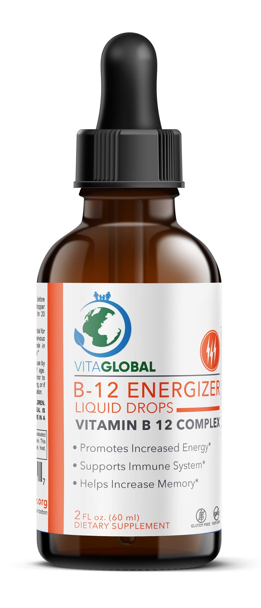 Buy B12 Sublingual Drops - B Complex Liquid - Increase Energy, sm and ...