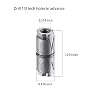 Wensilon (100 pcs) 1/4x1-1/4 Outer diameter1/2 Double Expansion Anchor ...