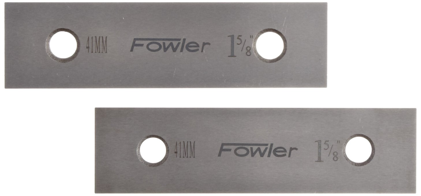 Fowler 52-437-031 Alloy Steel Premium Parallel 10 Pairs Set 0.03125 ...