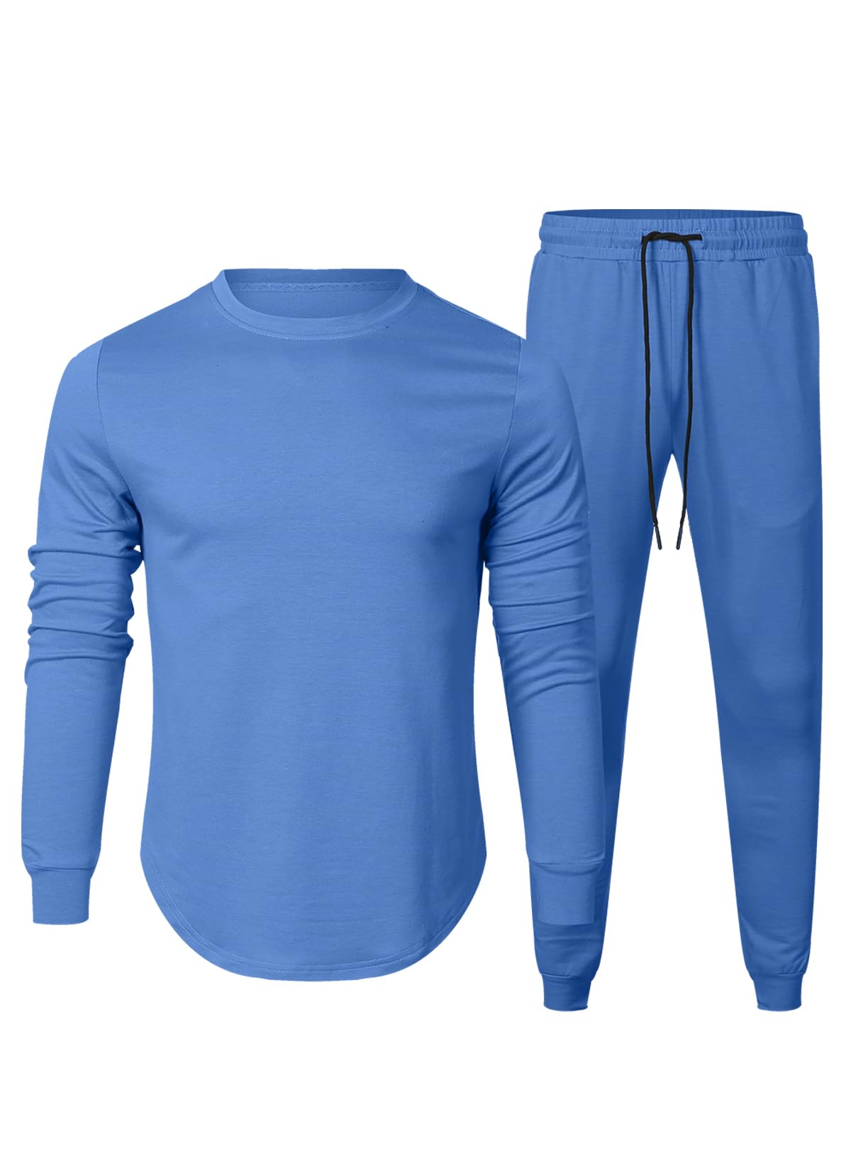 JMIERR Track Suits for Men Set 2 Piece Airport Outfits Long Sleeve ...