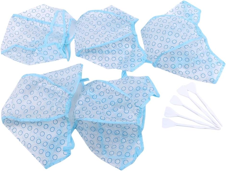 GOMYIE 5 pcs Tipping Caps Hair color Caps Frosting caps Highlighting ...