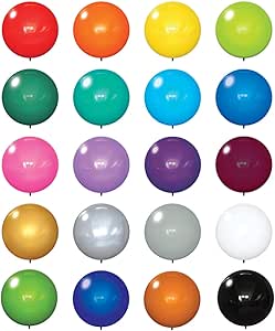 Amazon.com: DuraBalloon Reusable Helium Free Replacement Balloons (5 ...