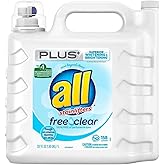 Amazon.com: all Liquid Laundry Detergent, Free Clear with Odor Relief ...