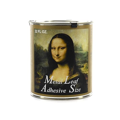 Speedball 10217 Mona Lisa Metal Leaf Adhesive For Gold, Silver Leafing ...