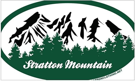 Amazon.com : CNW Studio Stratton Mountain State Park Decal Vinyl Bumper ...