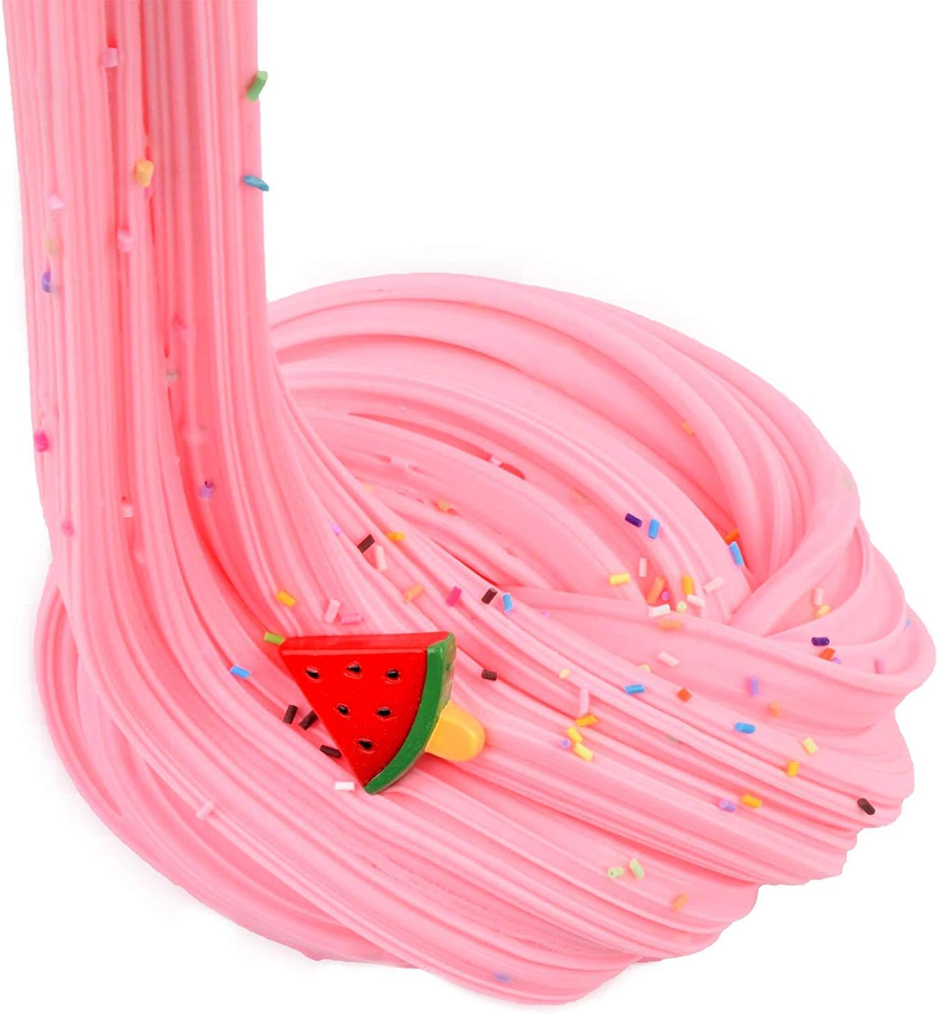 WUJYLY Premium Butter Slime Kit with 3 Pack Slime Pink Watermelon Slime ...