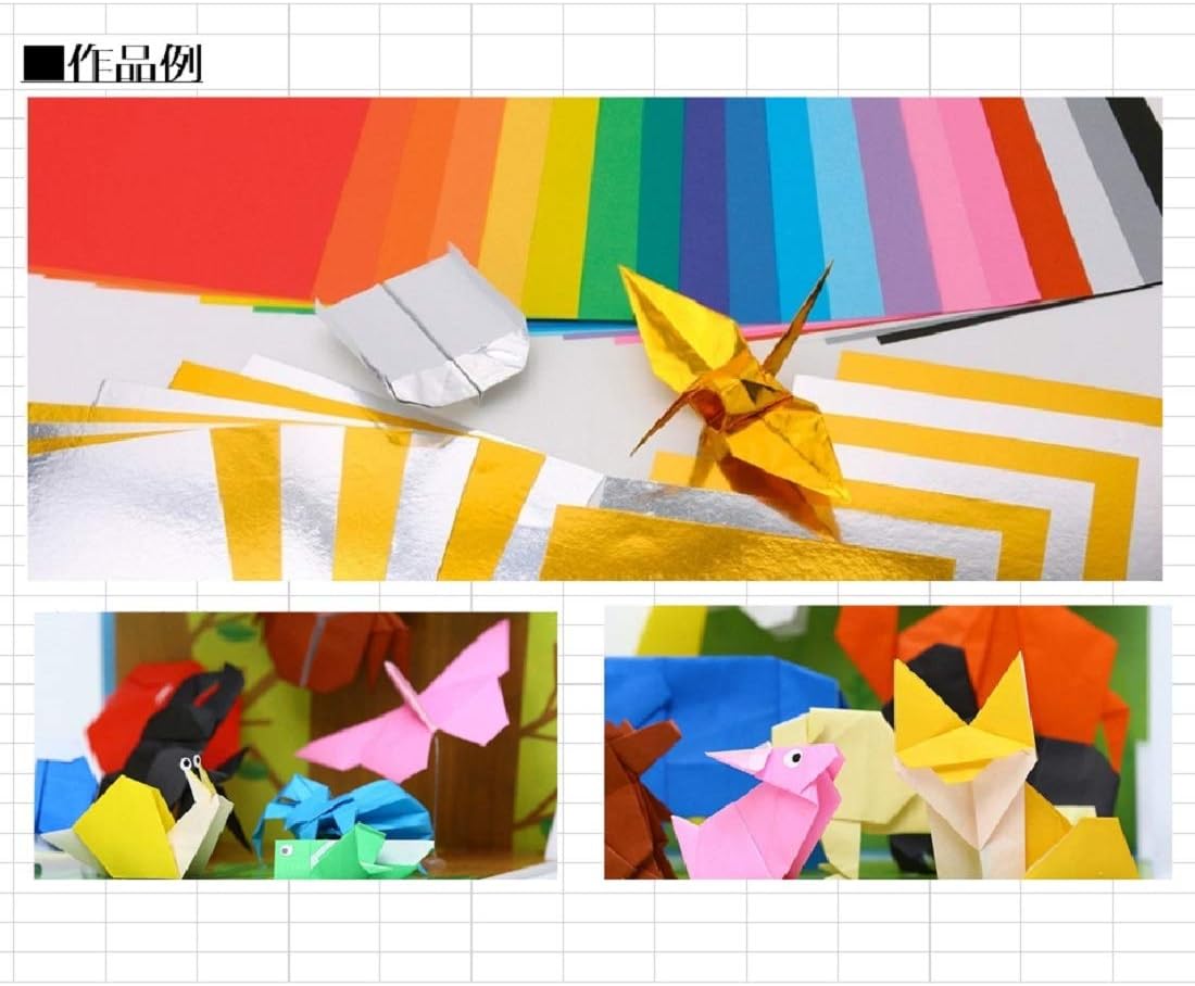 Carta, blocchi e quaderni 23 Colours Toyo Origami Paper 300 Sheets ...