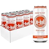Amazon.com: Hiball Energy Seltzer Water, Caffeinated Sparkling Water Made with Vitamin B12 and ...