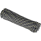 Wellmax Diamond Braid Nylon Rope – 1/2 Inch x 50 FT – Heavy Duty ...