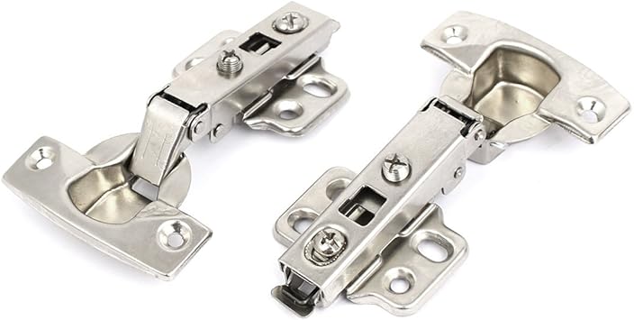 Sourcingmap a15121800ux0925 Cabinet with Retractable Hinge - Silver ...