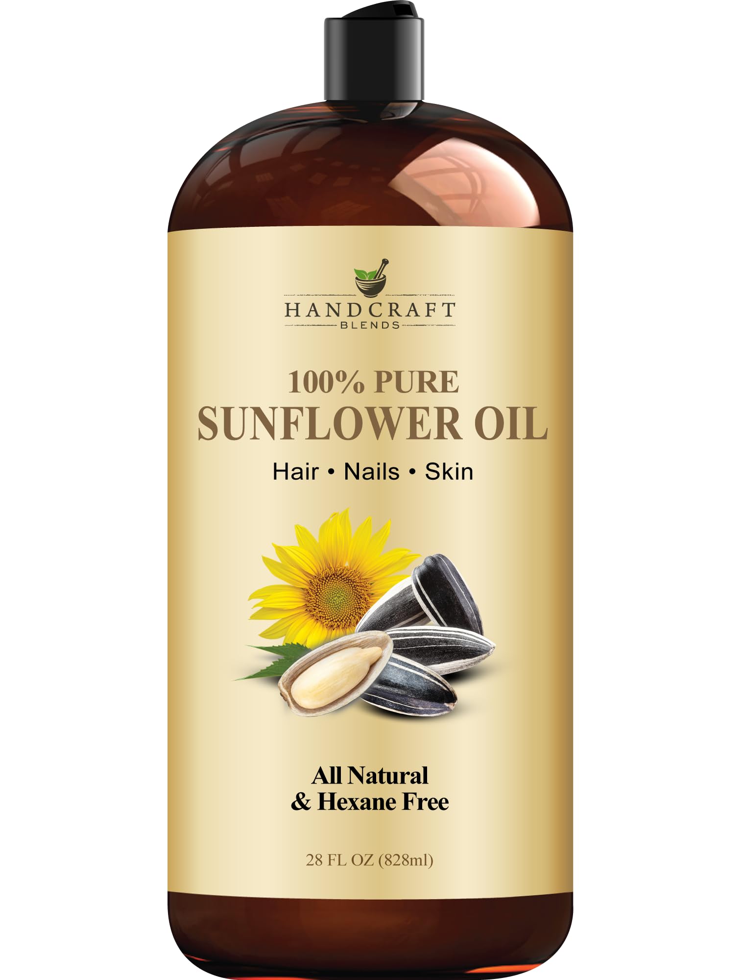 Handcraft Blends Sunflower Oil - 28 Fl Oz - 100% Pure and Natural ...