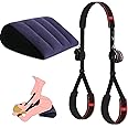 Amazon.com: Sex Toy Pillow Cushion with Sex Strap, Inflatable Sex Ramp Furniture for Couple Deep ...