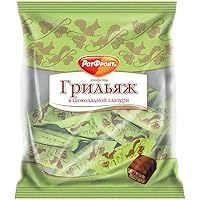 Amazon.com : Krasnyi Oktyabr Belochka Babaevskaya Chocolate Glazed ...