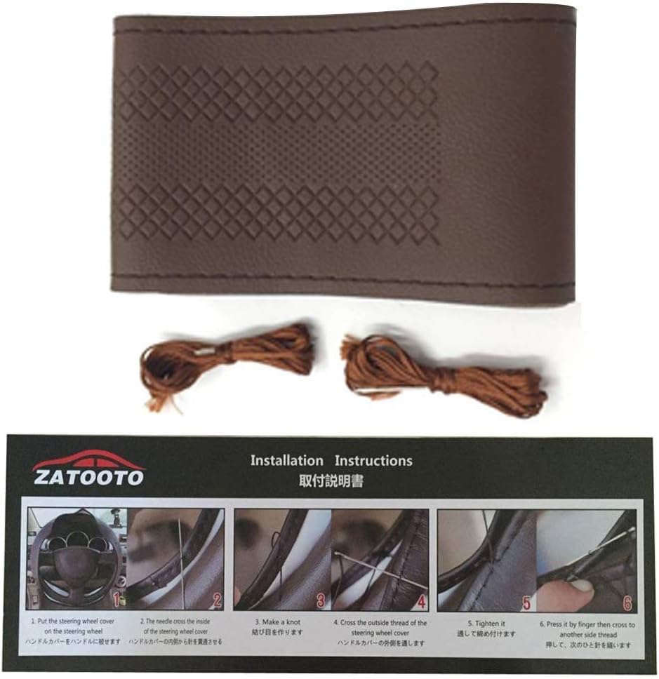 Amazon.com: Stitch Diy Steering Wheel Cover - Universal Auto 14.5-15 ...