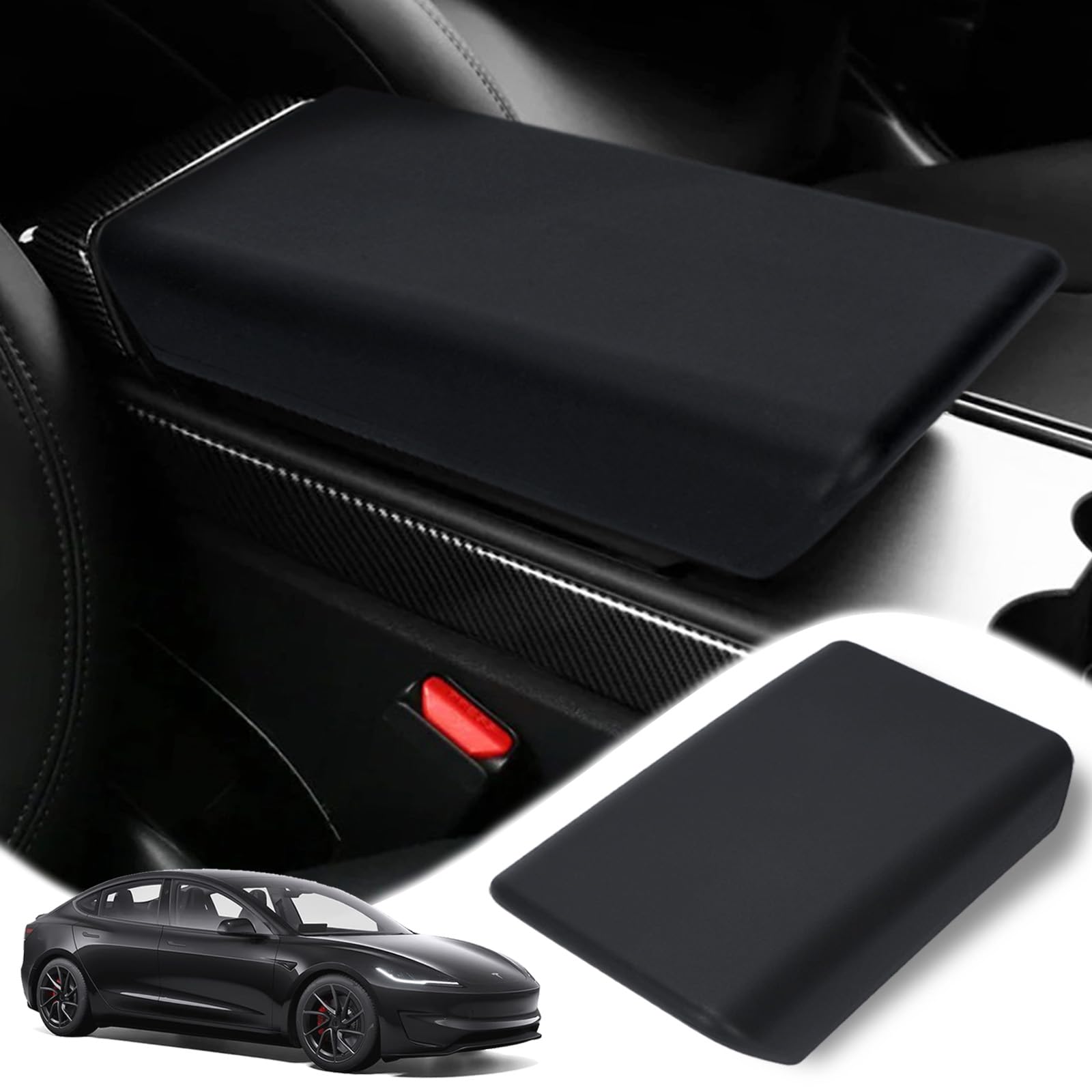 awliye Upgraded Center Console Cover for 2024-2025 Tesla Model 3 ...