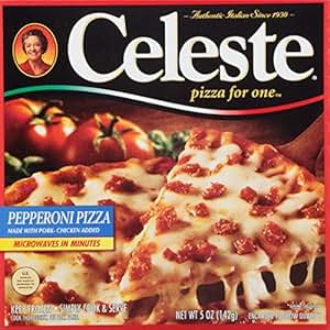 Celeste, Pizza for One, Pepperoni, 5 oz (frozen): Amazon.com: Grocery ...