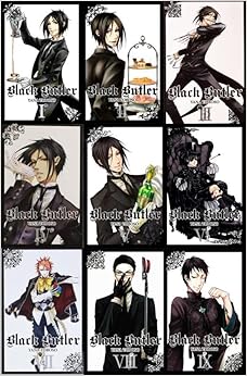 Black Butler Manga Set Vol 1-9 by Yana Toboso: Yana Toboso ...