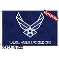 Amazon.com : US Air Force Wings Military Flag Outdoor 4x6 Double Sided ...