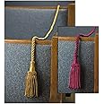 Amazon.com: Pew Reservation Ropes Pack of 2 Weighted with Tassels, Gold ...