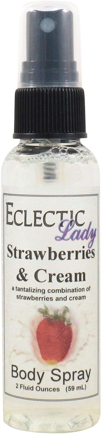 Amazon.com : Strawberries And Cream Body Spray, 2 ounces : Bath And ...